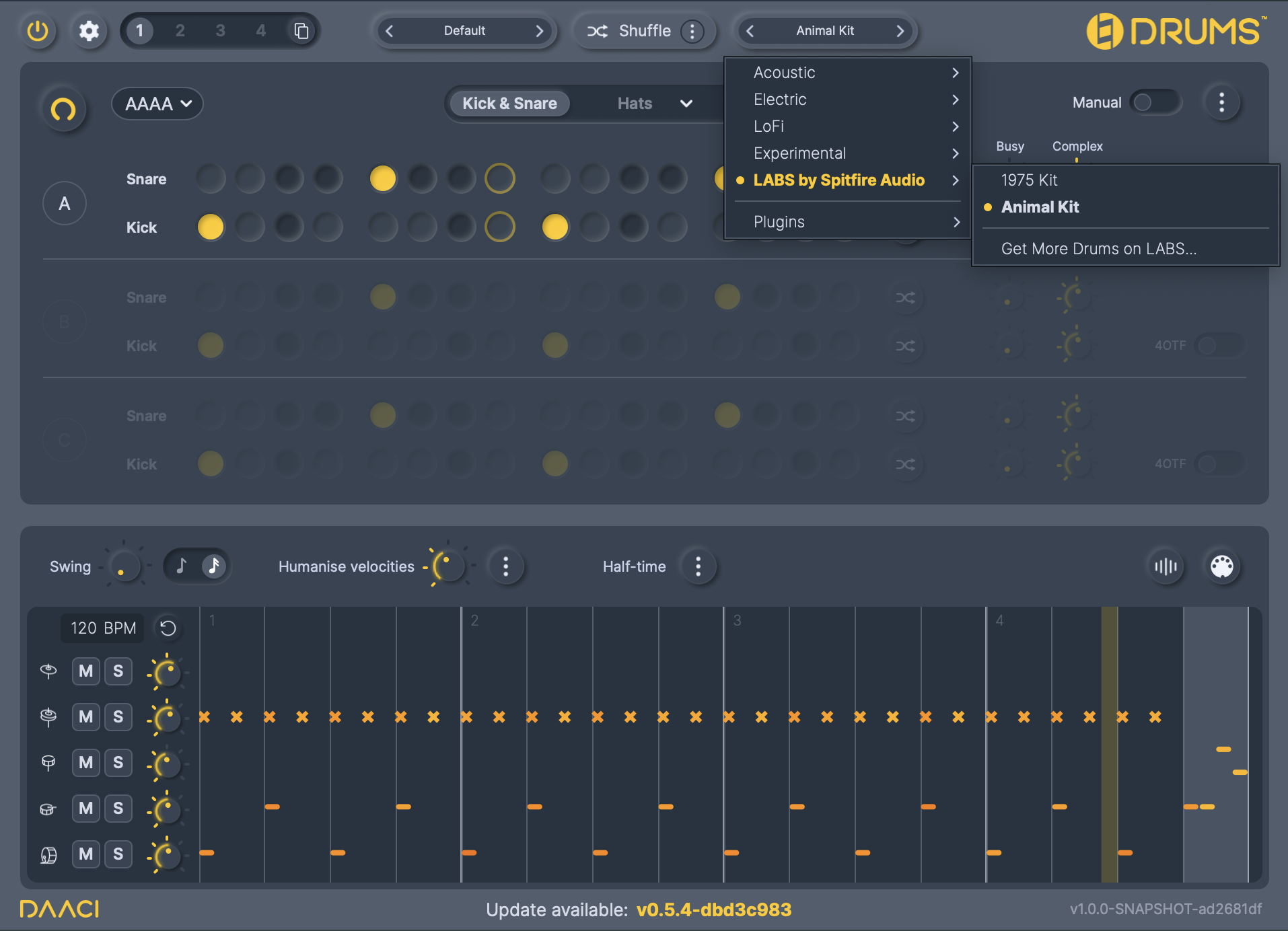 Natural Drums - DAACI Natural Drums - Audiofanzine