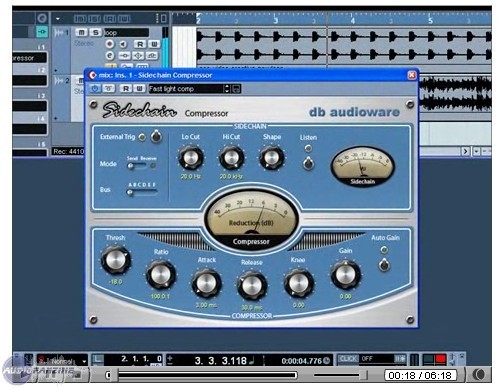 Sidechain compression video tutorial db Audioware - Audiofanzine