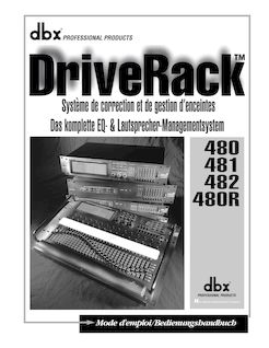 Pictures and images dbx drive rack 481 - Audiofanzine