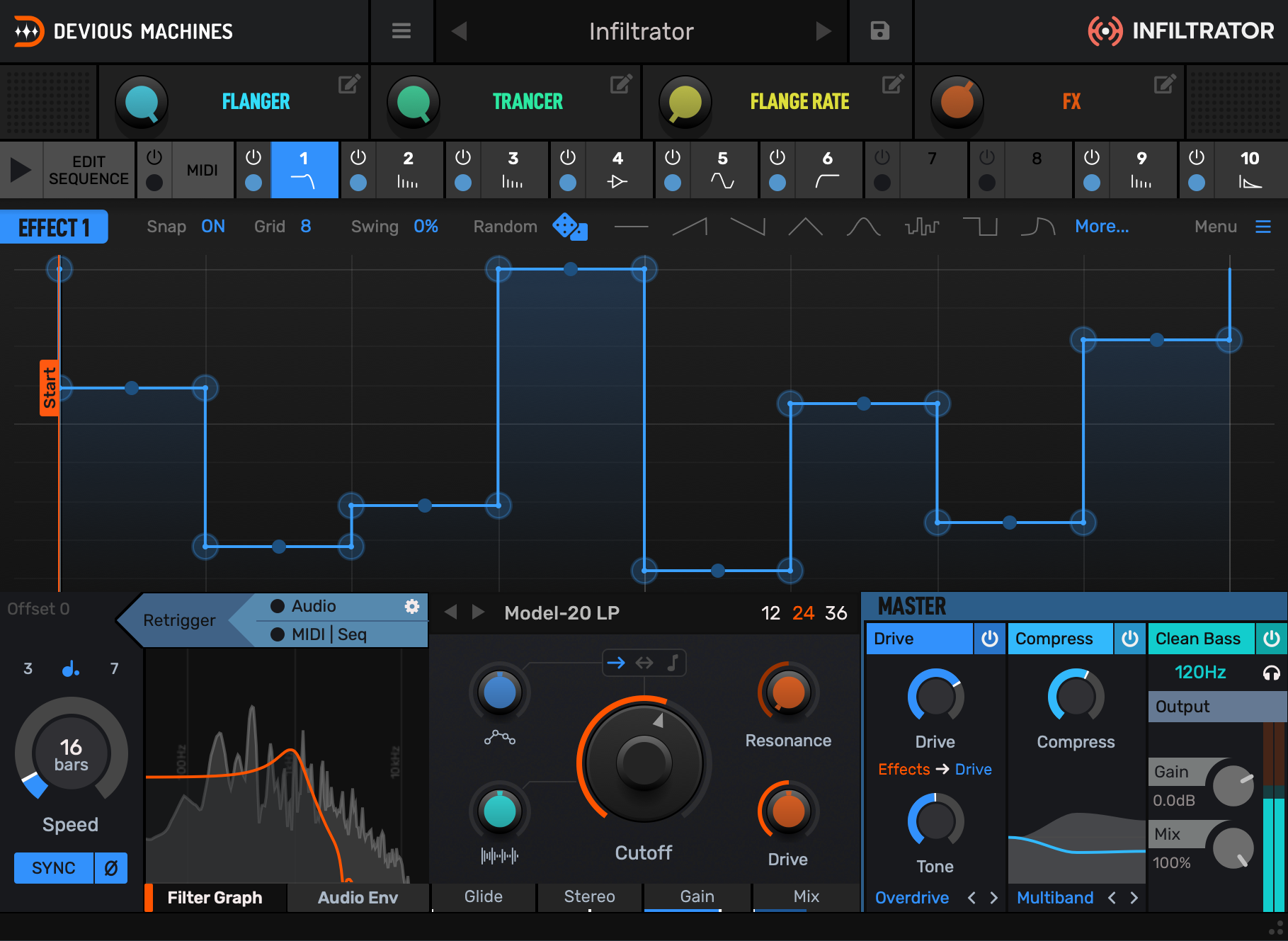 Infiltrator - Devious Machines Infiltrator - Audiofanzine