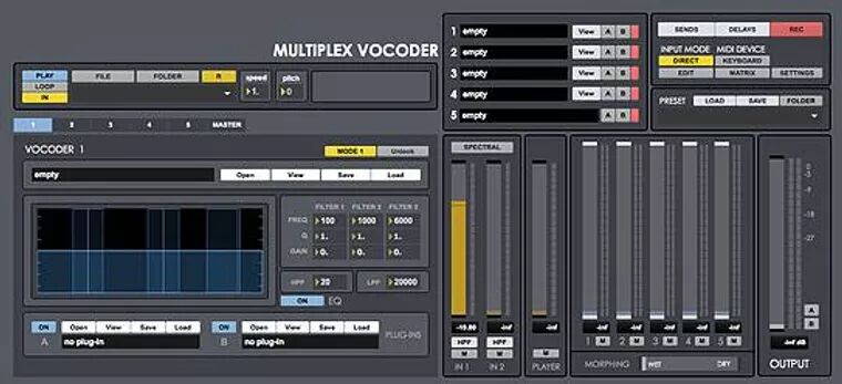 Multiplex Vocoder 3 Digital Brain Instruments - Audiofanzine