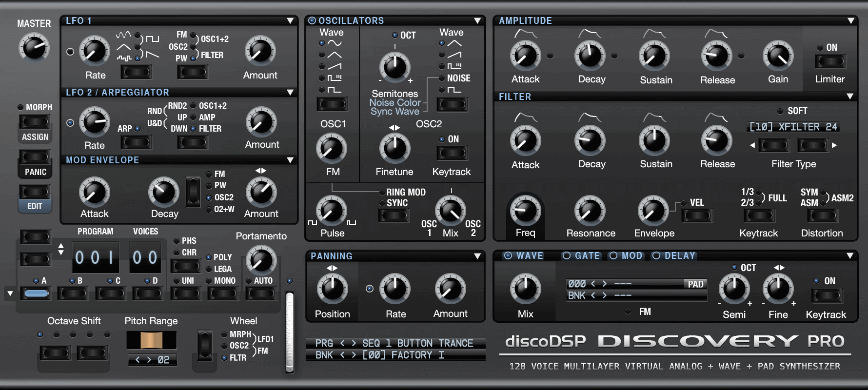 Discovery Pro 7 - DiscoDSP Discovery Pro 7 - Audiofanzine