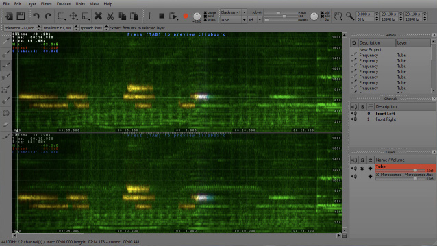 Spectral Layers - Divide Frame Spectral Layers - Audiofanzine