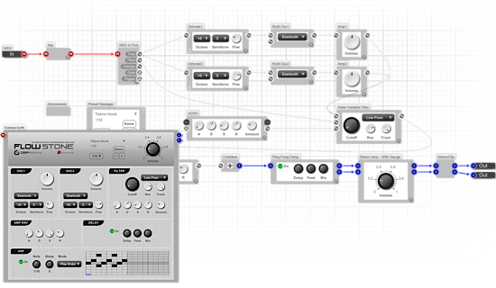 FlowStone - DSP Robotics FlowStone - Audiofanzine