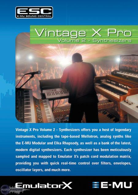 Vintage X Pro Volume 2 - E-MU Vintage X Pro Volume 2 - Audiofanzine