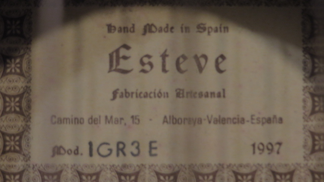 1GR3E - Esteve 1GR3E - Audiofanzine