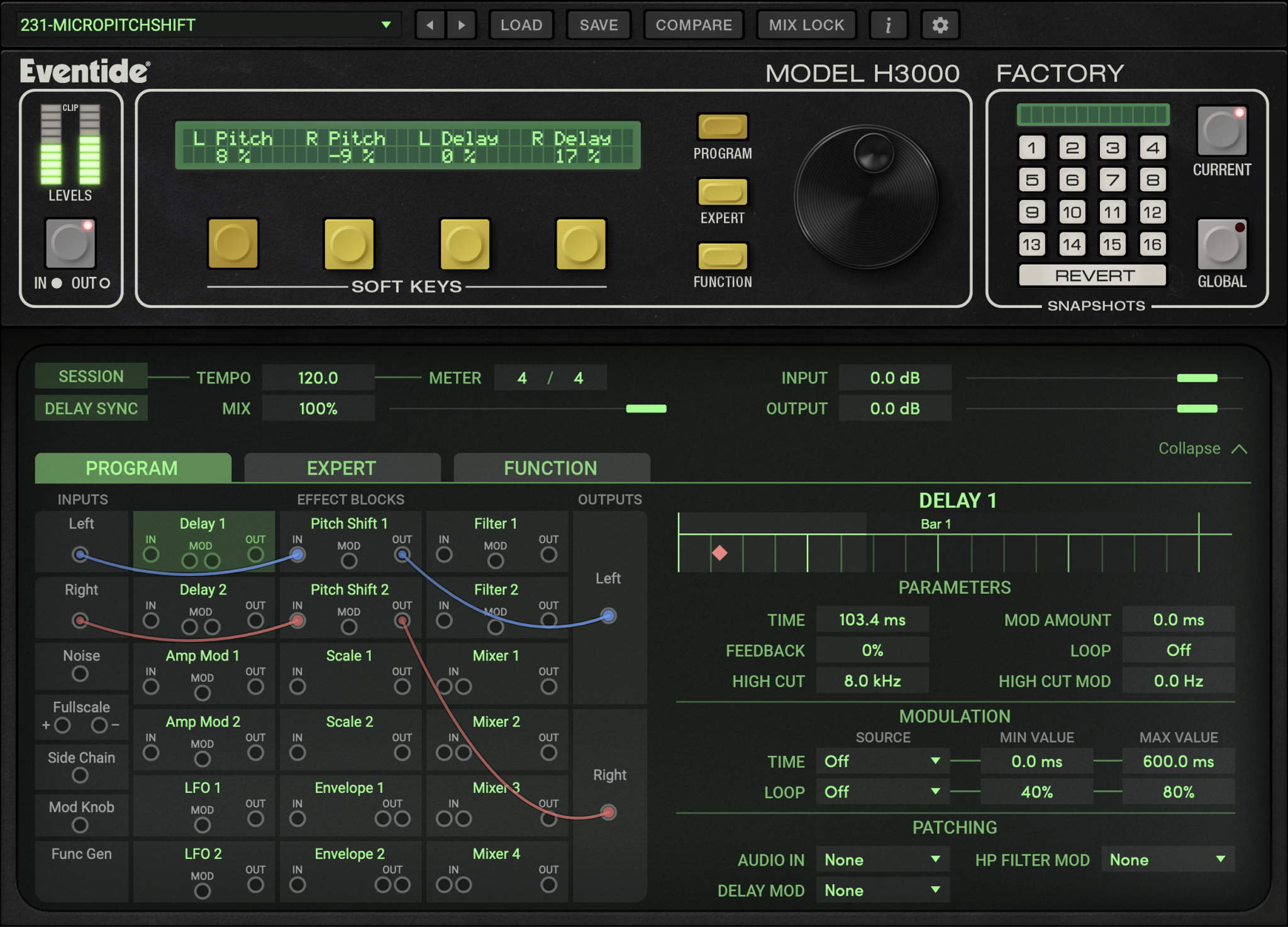 H3000 Factory Mk II - Eventide H3000 Factory Mk II - Audiofanzine