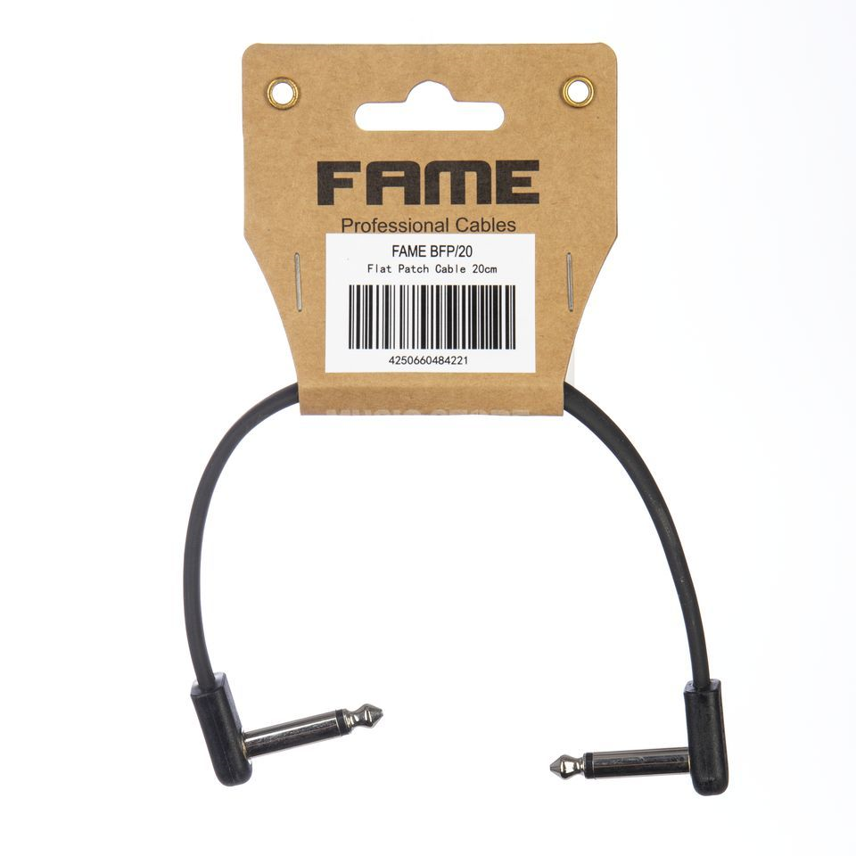 BFP/20 Patch Cable Flat 200mm Fame - Audiofanzine
