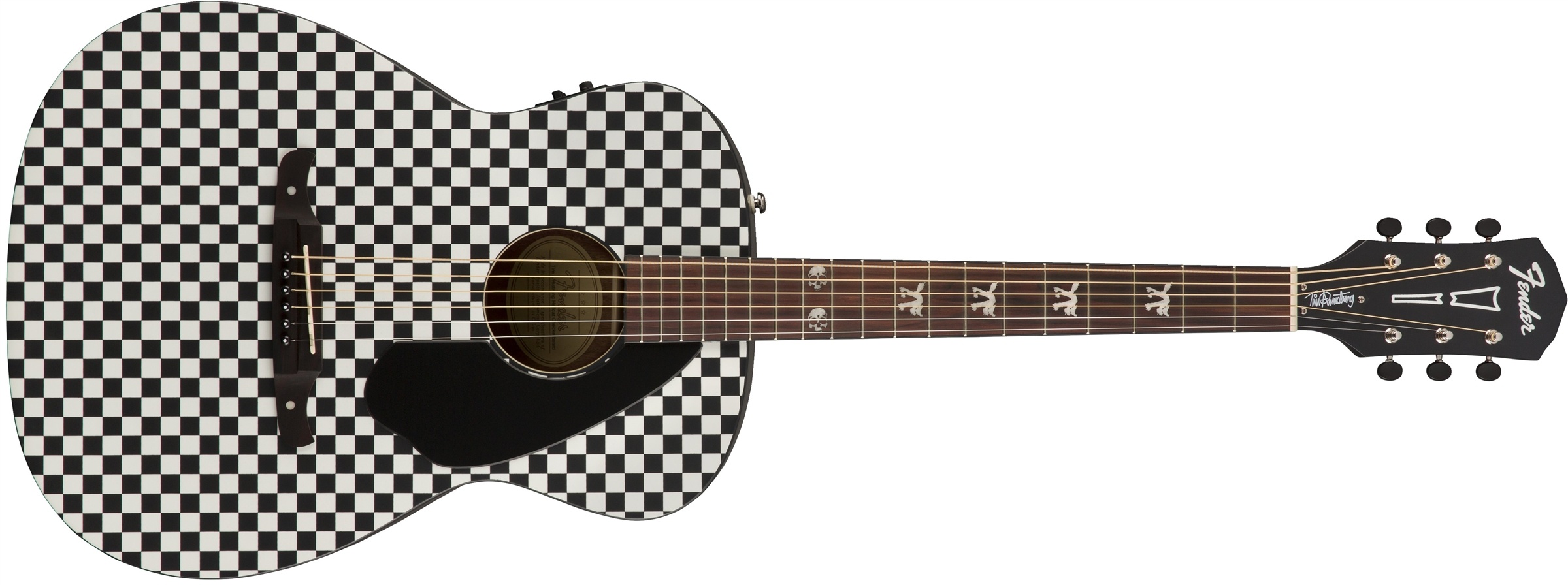 Tim Armstrong Hellcat Checkerboard Fender - Audiofanzine