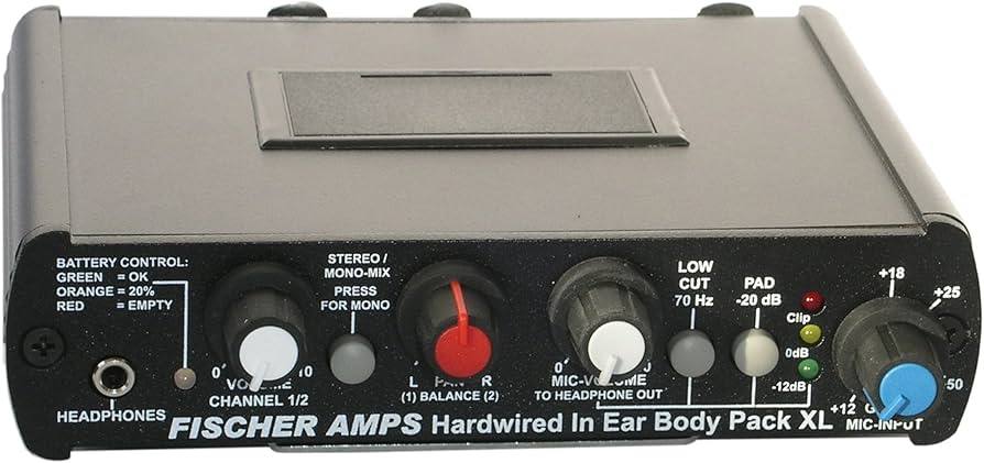 Hardwired In Ear Body Pack XL Fischer Amps - Audiofanzine