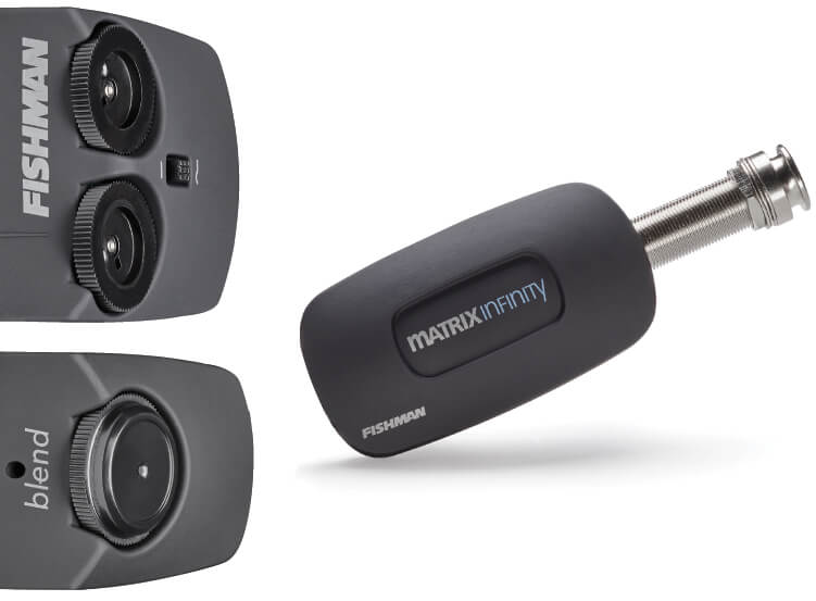 Matrix Infinity Mic Blend Pickup & Preamp System Fishman - Audiofanzine