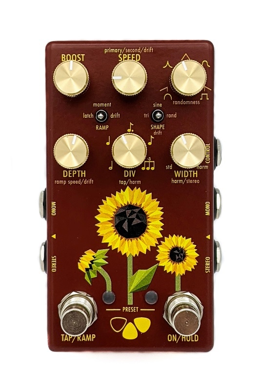 Pictures and images Flower Pedals Sunflower Deluxe Tremolo - Audiofanzine