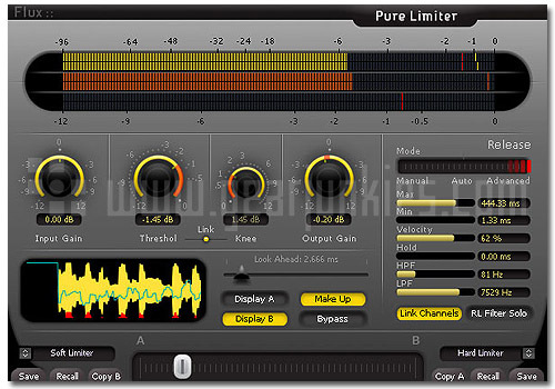 Pure Limiter - Flux :: Pure Limiter - Audiofanzine
