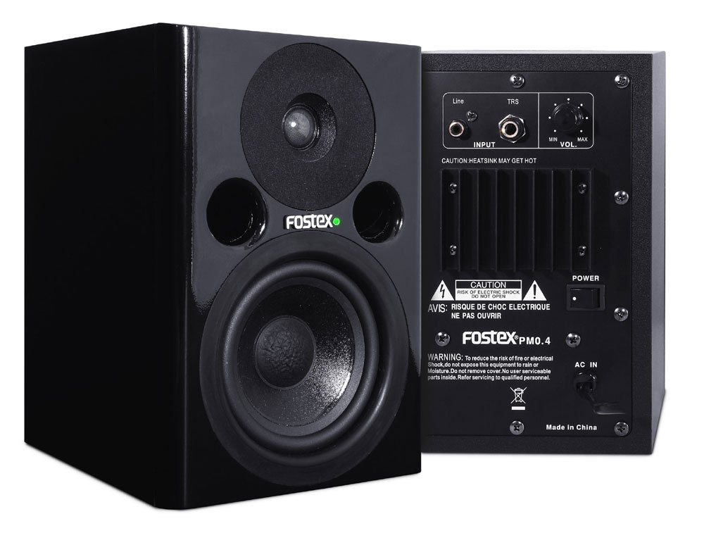 PM0.4 - BLACK - Fostex PM0.4 - Black - Audiofanzine