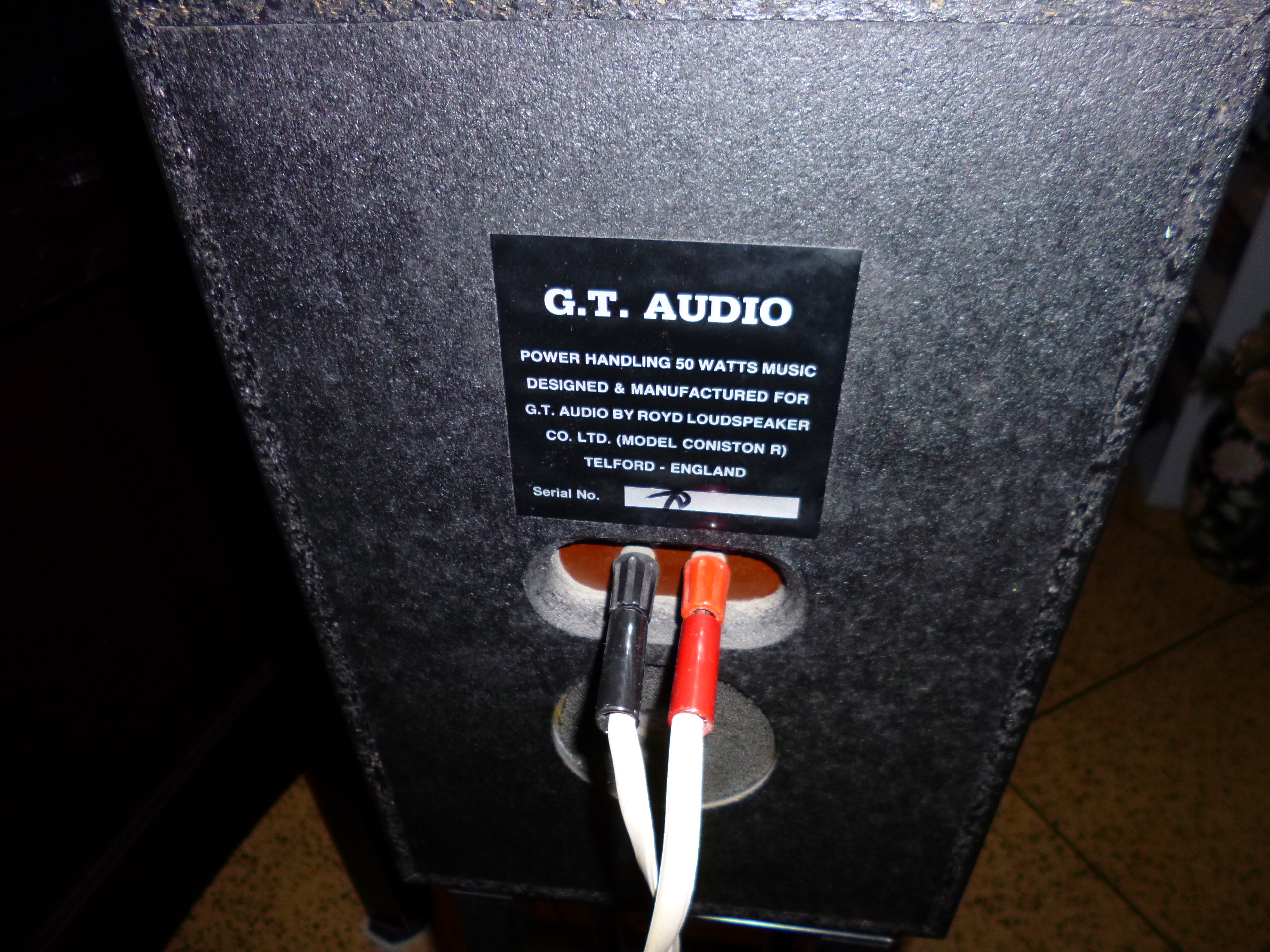 Pictures and images G.T. Audio ROYD CONISTON R - Audiofanzine