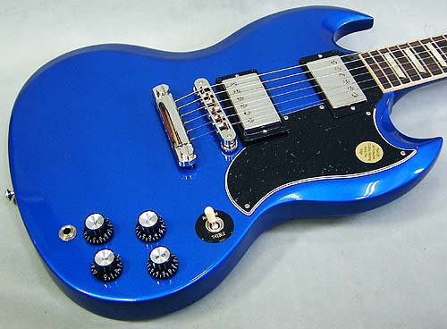 Pictures and images Gibson SG '61 Reissue - Sapphire Blue - Audiofanzine