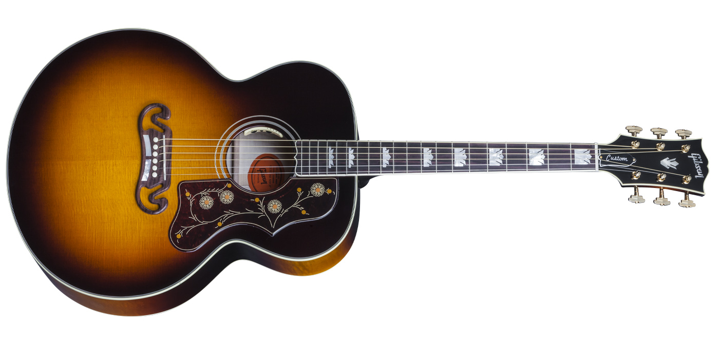 SJ-200 Sunset Burst - Gibson SJ-200 Sunset Burst - Audiofanzine