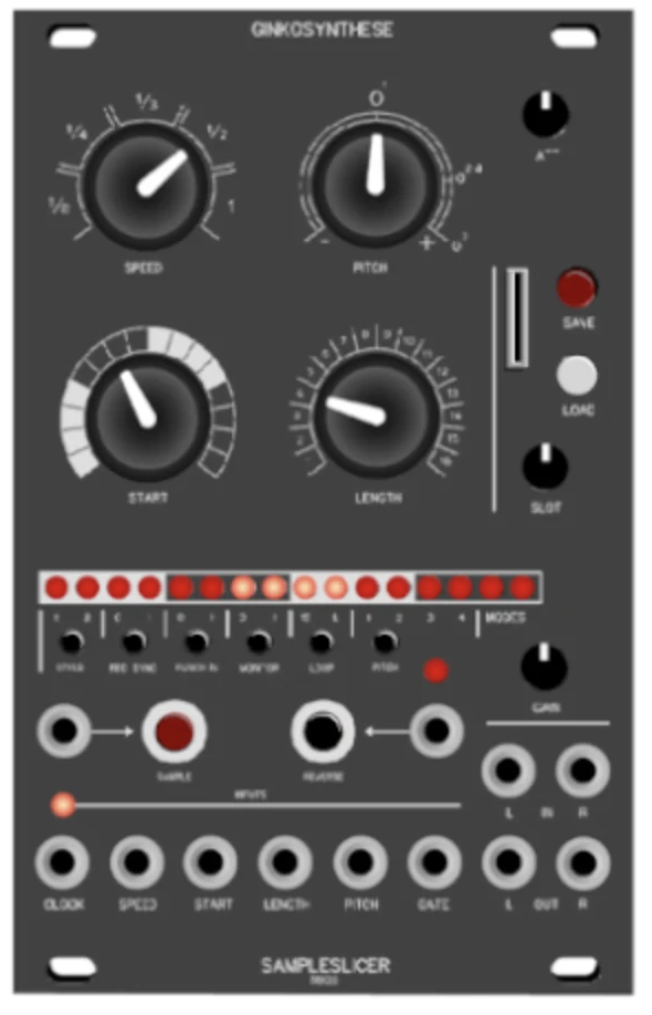 Sampleslicer MKIII - Ginko Synthese Sampleslicer MKIII - Audiofanzine