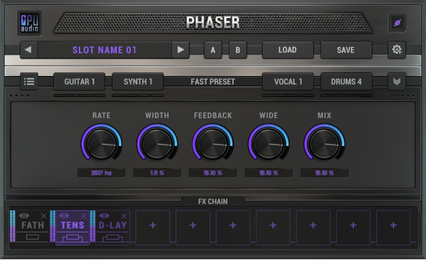 Phaser - GPU Audio Phaser - Audiofanzine
