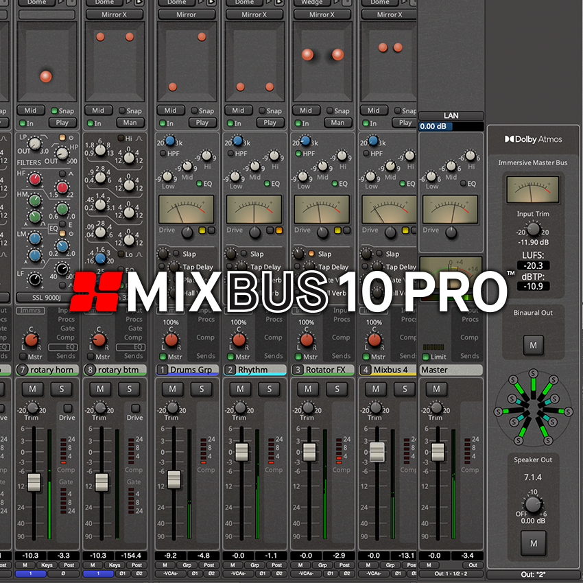 Mixbus 10 Pro - Harrison Audio Mixbus 10 Pro - Audiofanzine