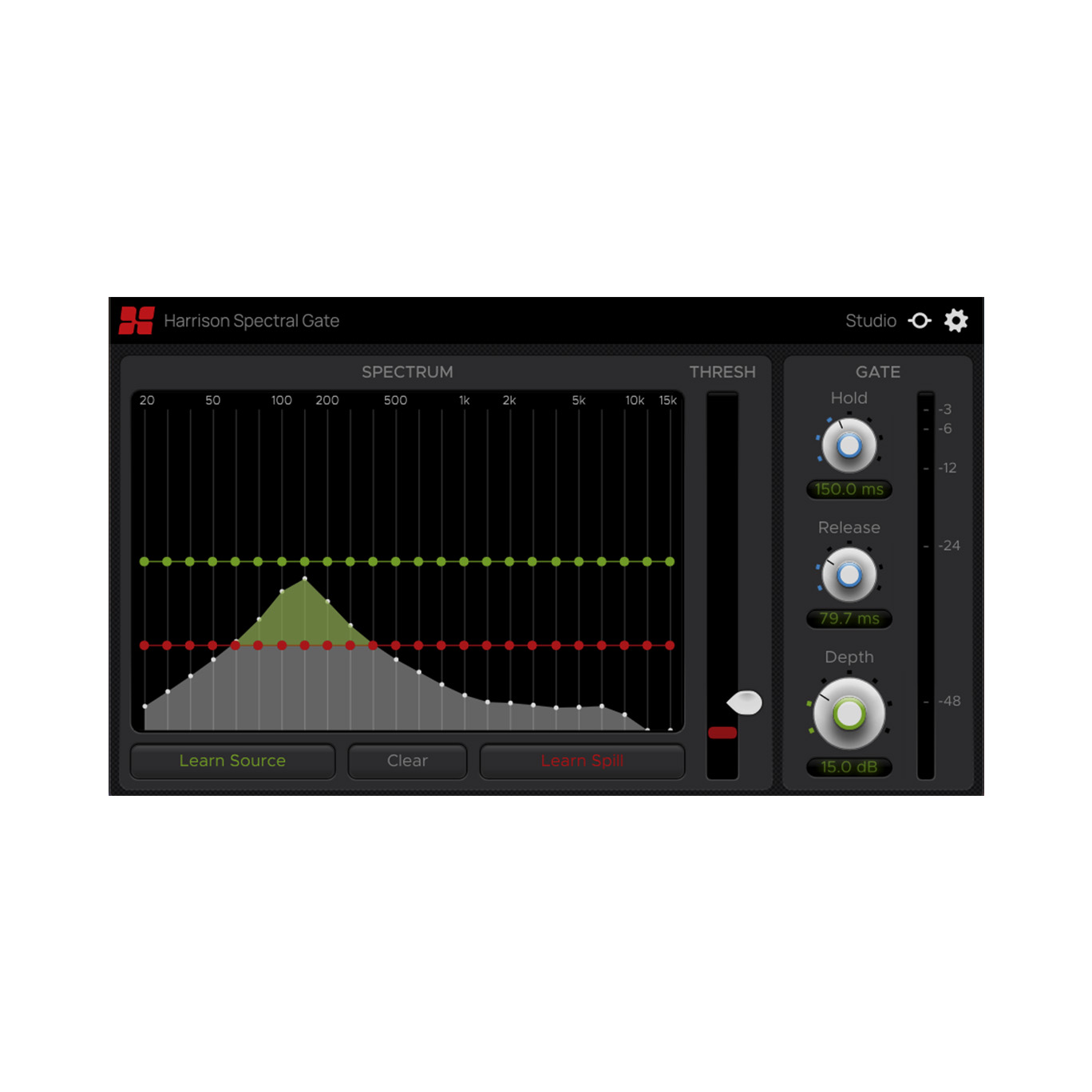 Spectral Gate - Harrison Audio Spectral Gate - Audiofanzine