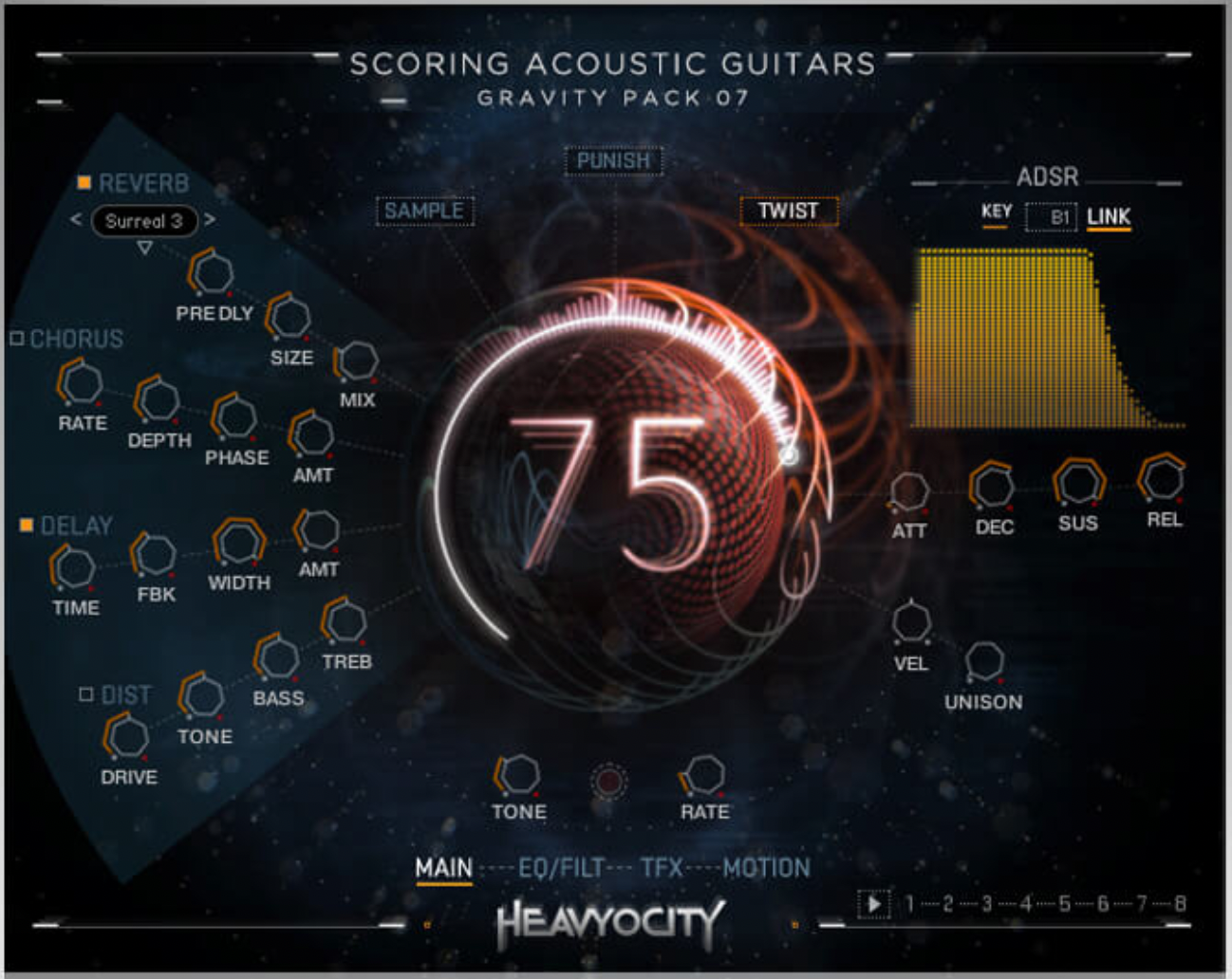 Scoring Acoustic Guitar - Heavyocity Scoring Acoustic Guitar - Audiofanzine