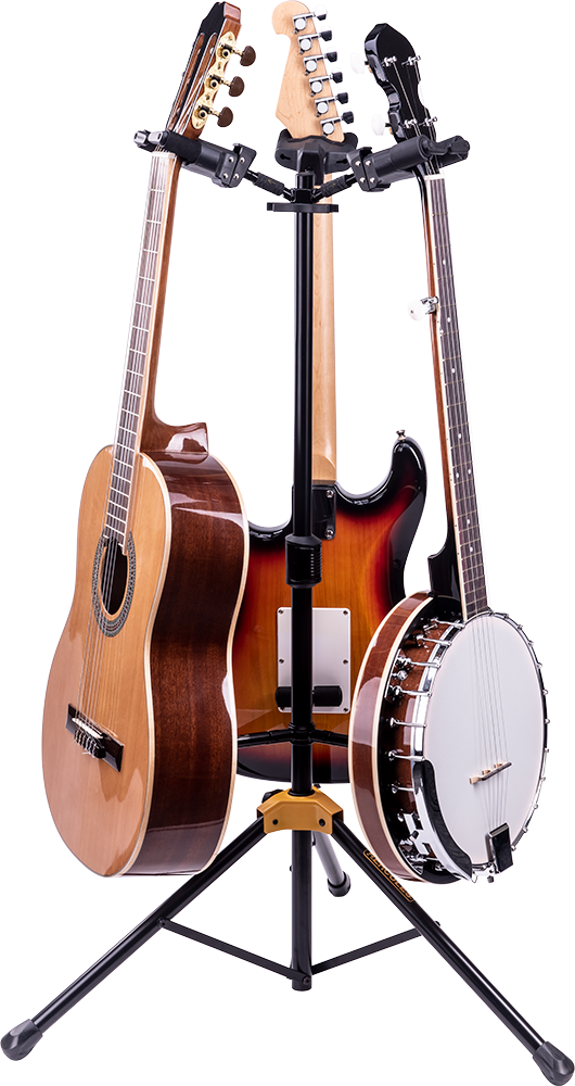 GS432B Plus Triple Guitar Stand Hercules Stands - Audiofanzine