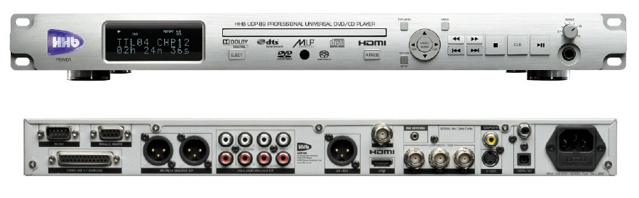 UDP-89 Universal DVD/CD Player HHB - Audiofanzine