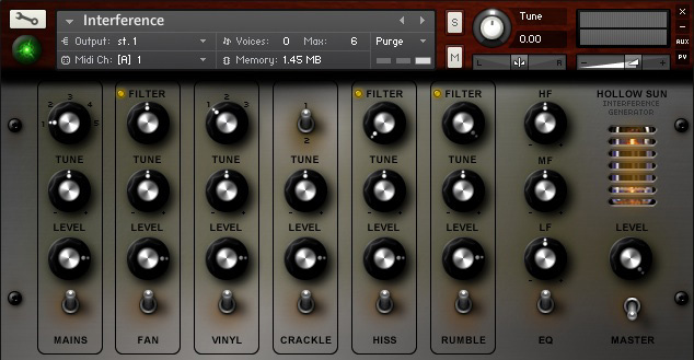 Interference Generator - Hollow Sun Interference Generator - Audiofanzine