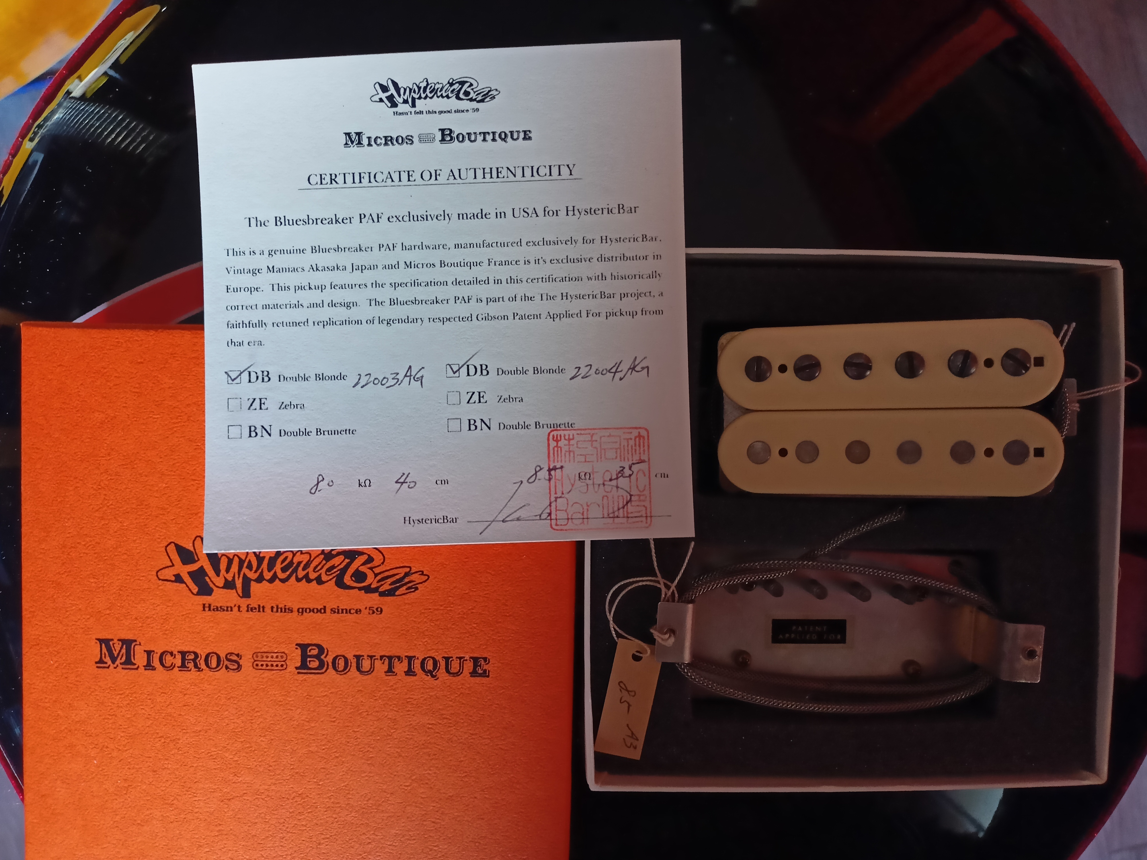 Bluesbreaker PAF - Hysteric Bar Pickups Bluesbreaker PAF - Audiofanzine