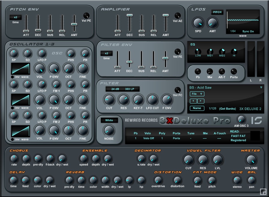 3x Deluxe Pro VST - Infected Sounds 3x Deluxe Pro VST - Audiofanzine