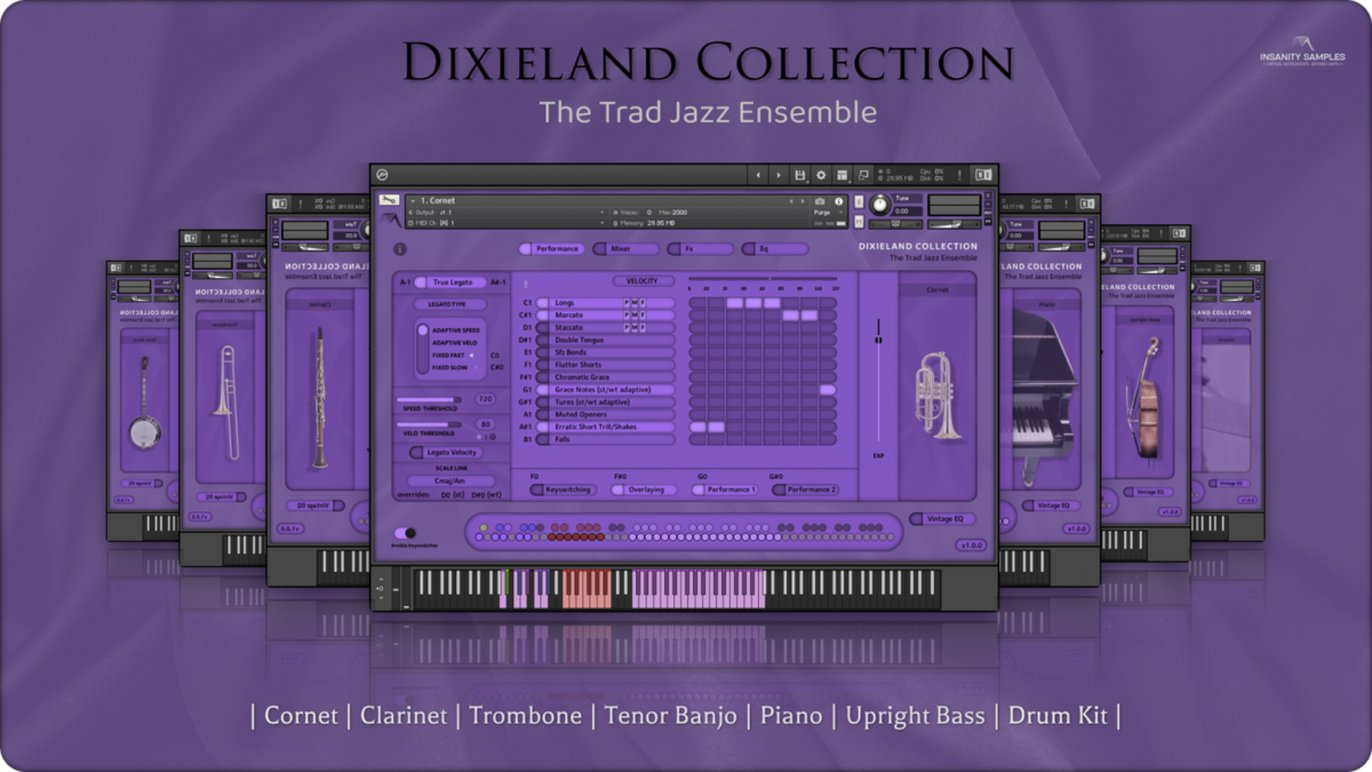Dixieland Collection - Insanity Samples Dixieland Collection - Audiofanzine