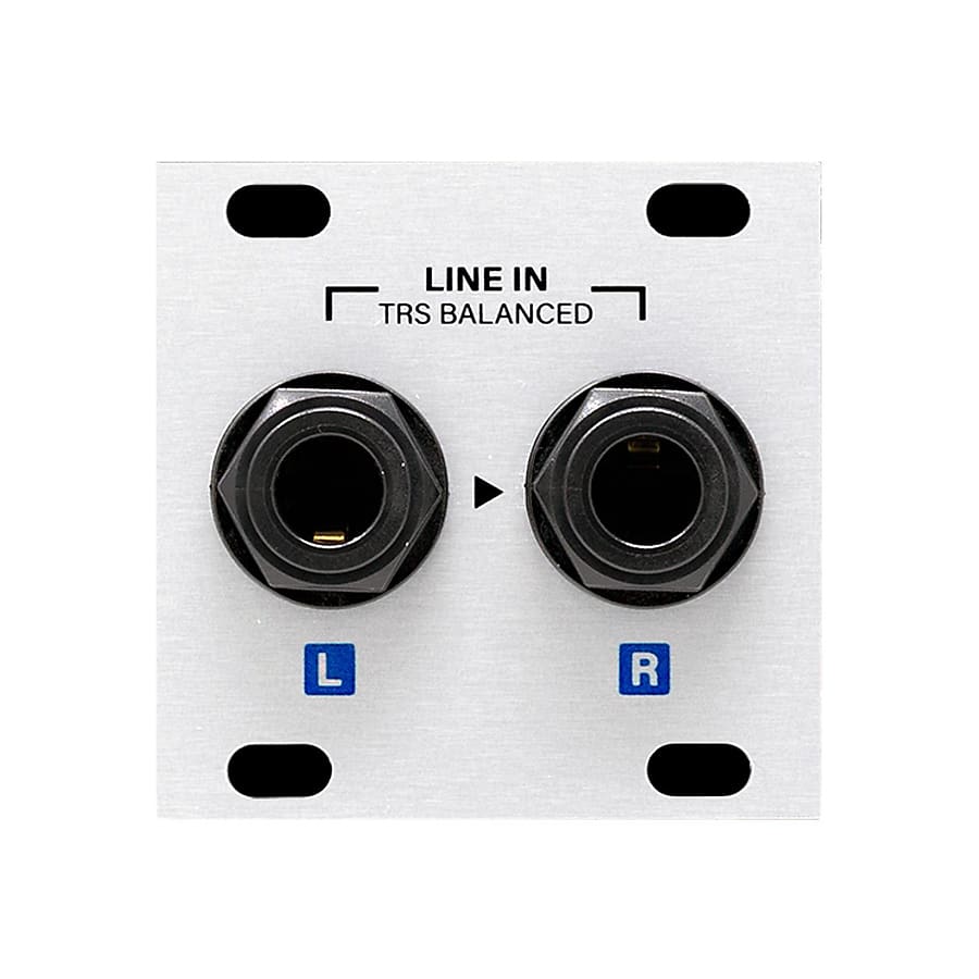 Stereo Line In Jacks 1U Intellijel Designs - Audiofanzine