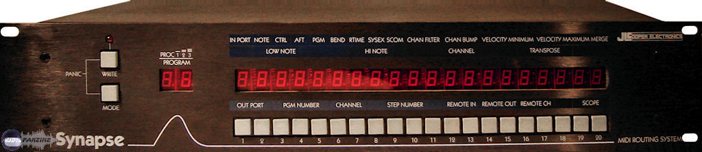 Synapse - JL Cooper Electronics Synapse - Audiofanzine