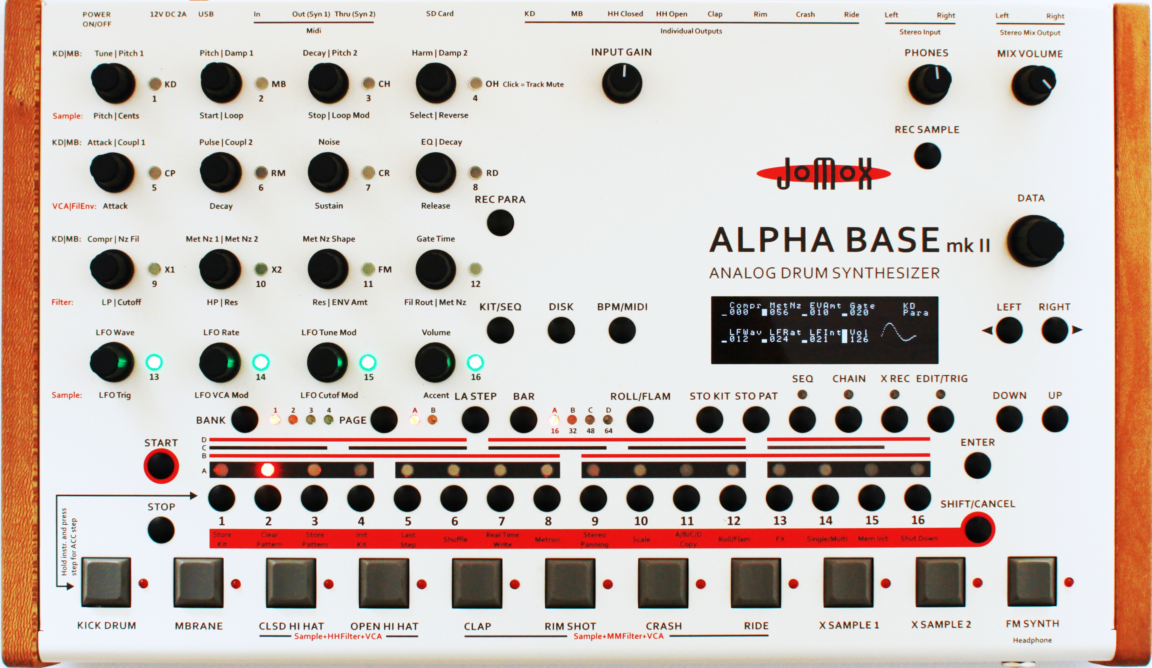 Alpha Base MKII - JoMoX Alpha Base MKII - Audiofanzine