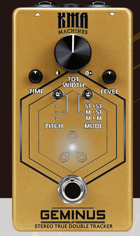 Geminus Stereo True Double Tracker KMA Audio Machines - Audiofanzine