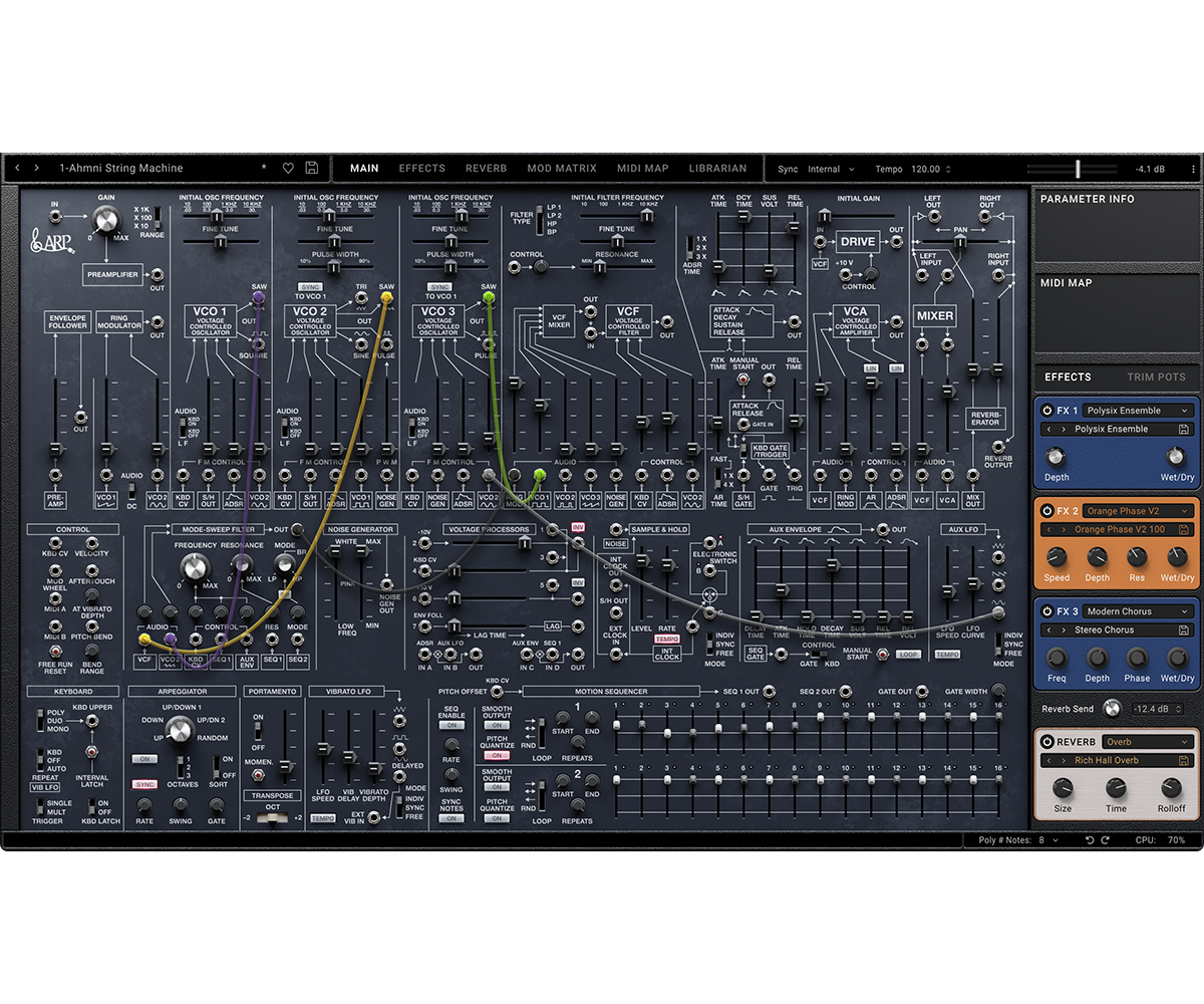 ARP 2600 Plug-in - Korg ARP 2600 Plug-in - Audiofanzine