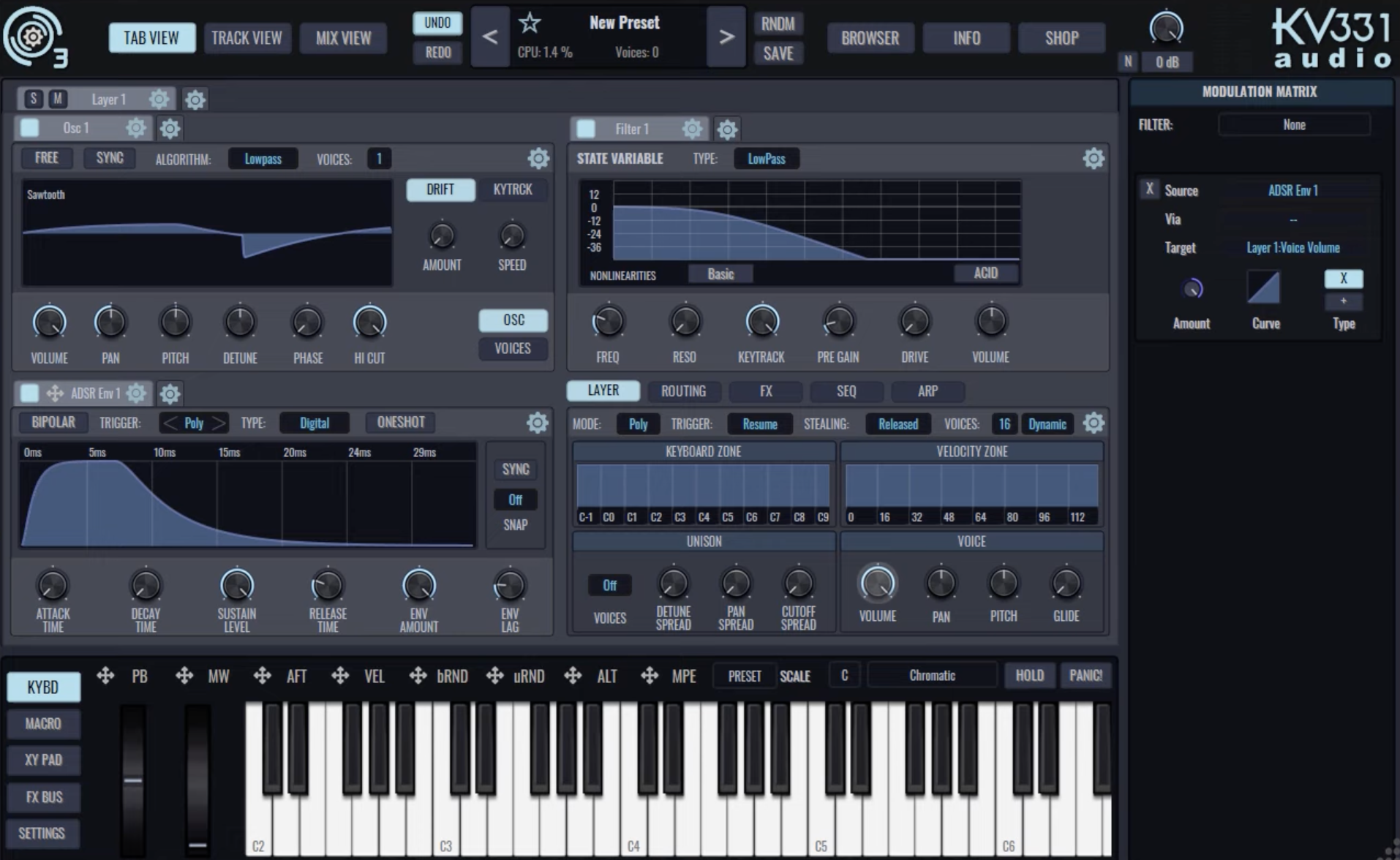 Synthmaster 3 - KV331 Audio Synthmaster 3 - Audiofanzine