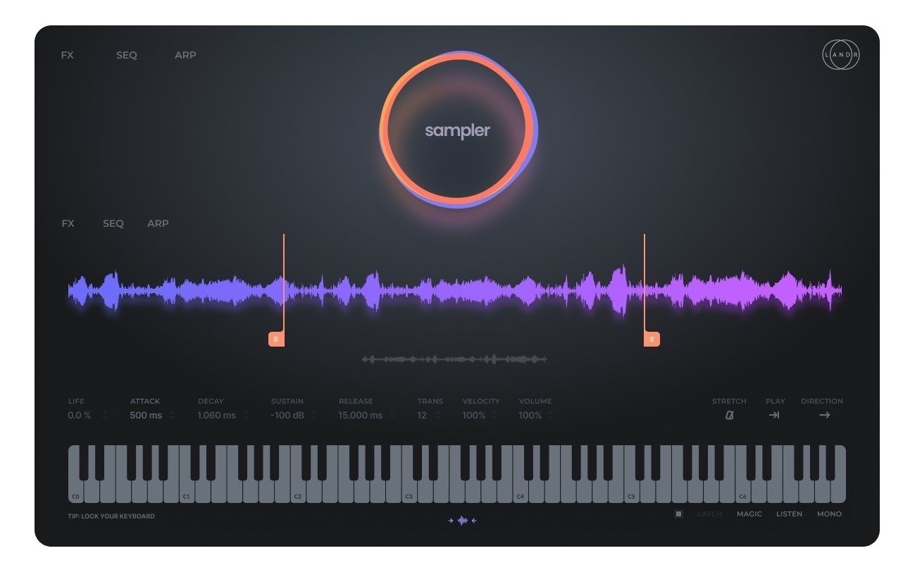 Sampler - Landr Sampler - Audiofanzine