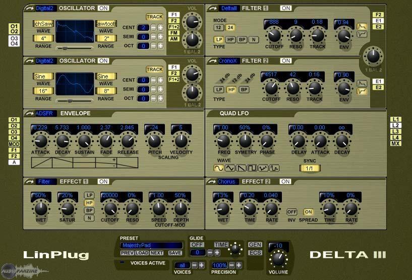 Delta III - LinPlug Delta III - Audiofanzine