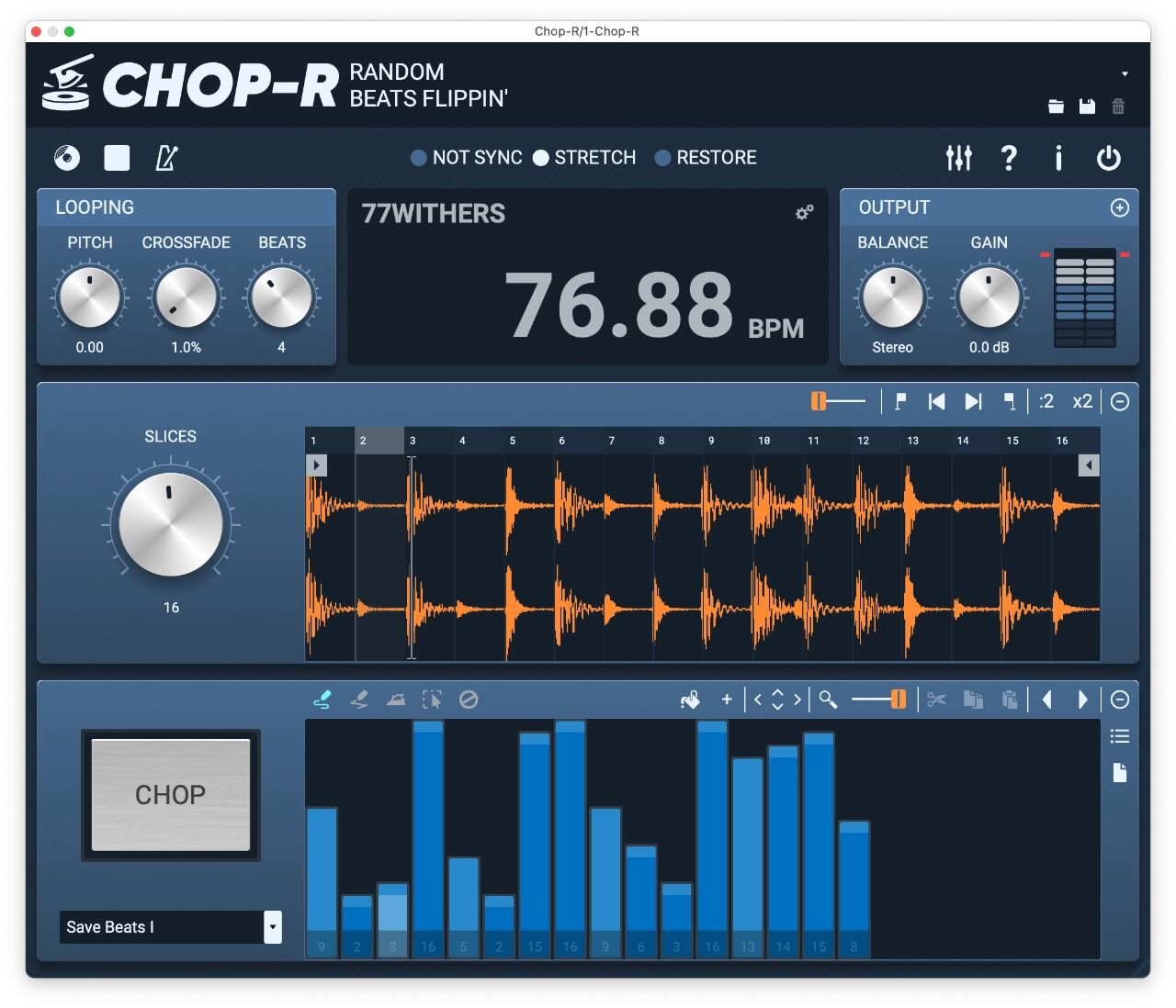 Chop-R - Lobith Audio Chop-R - Audiofanzine
