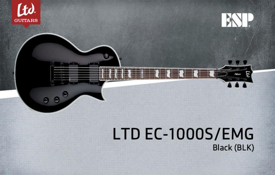 EC-1000S EMG - BLACK - LTD EC-1000S EMG - Black - Audiofanzine