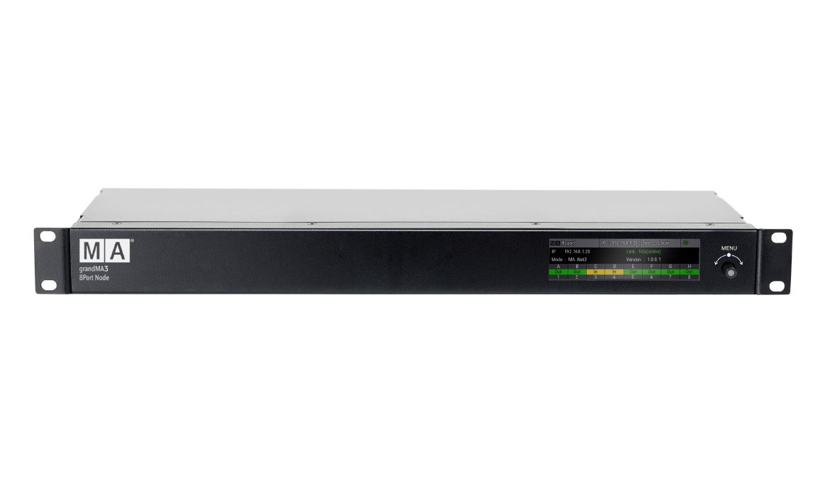 grandMA3 8Port Node - Ma Lighting grandMA3 8Port Node - Audiofanzine