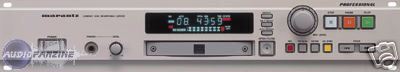 CDR630 - Marantz Professional CDR630 - Audiofanzine