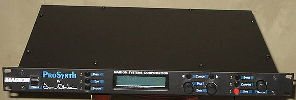 ProSynth - Marion Systems ProSynth - Audiofanzine