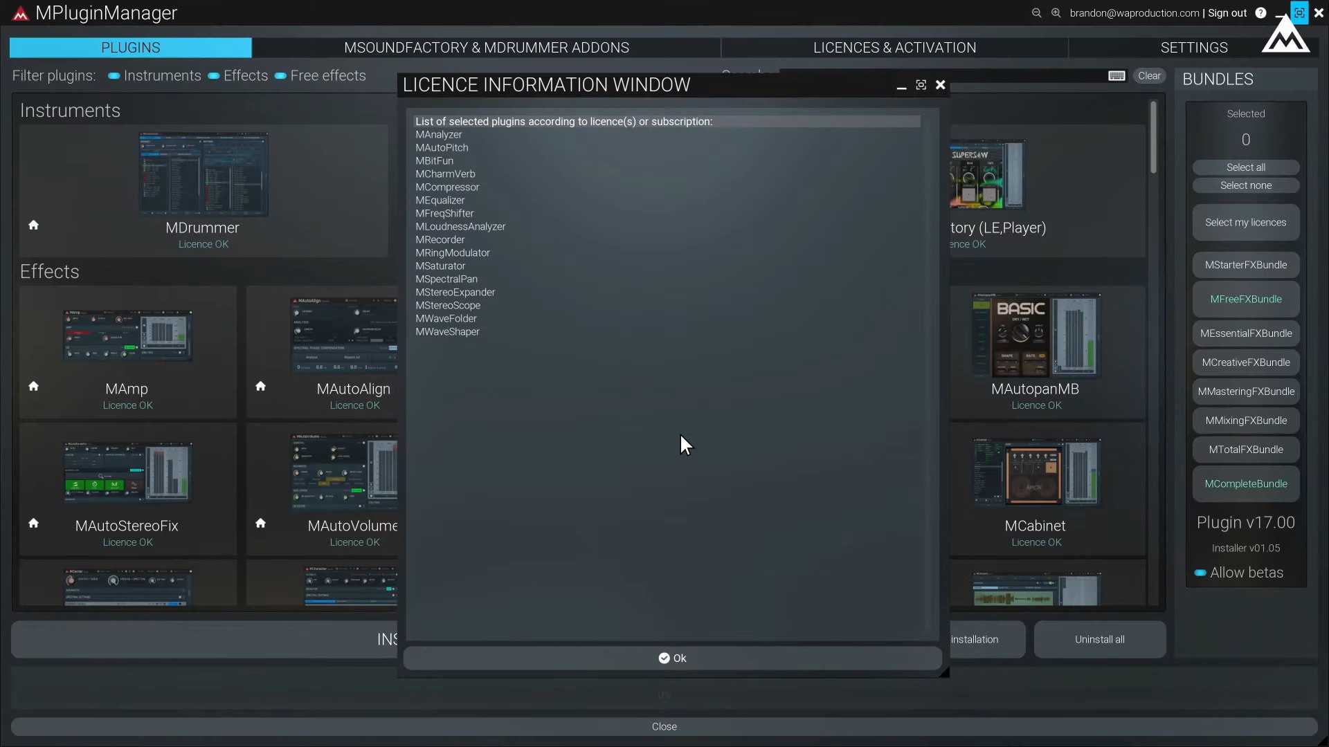 MPluginManager - MeldaProduction MPluginManager - Audiofanzine