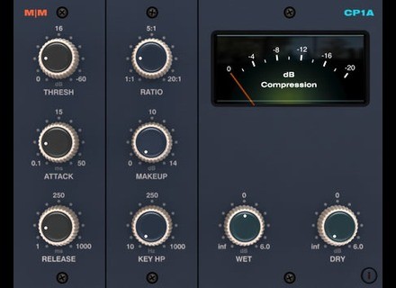 CP1A Stereo Compressor - Mellowmuse CP1A Stereo Compressor - Audiofanzine