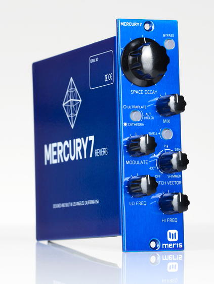 Meris presents Mercury 7 reverb unit - Audiofanzine