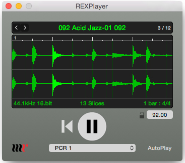 REXPlayer - MethodRed REXPlayer - Audiofanzine