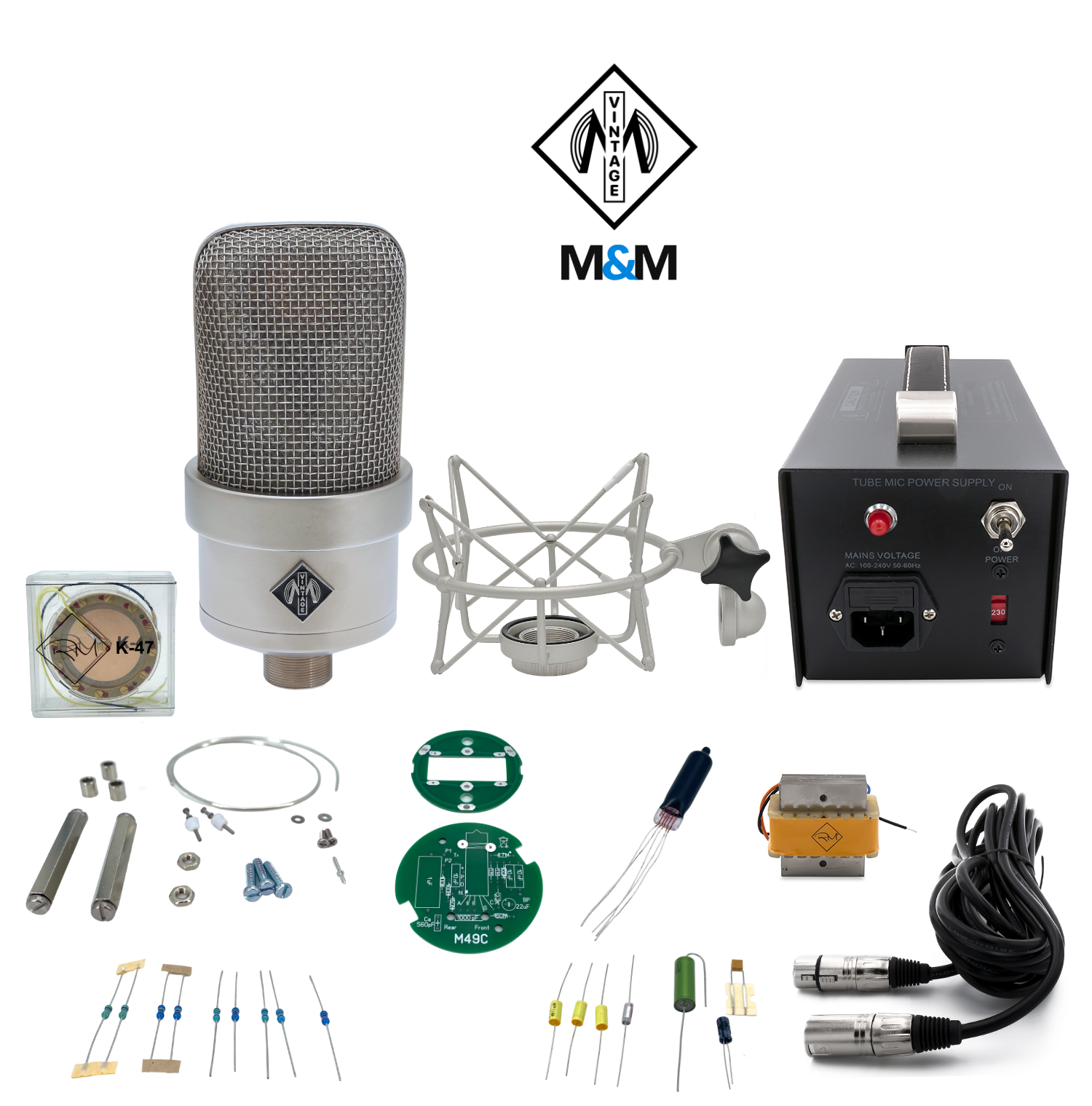 Mic & Mod M49 DIY kit d'occasion - Audiofanzine